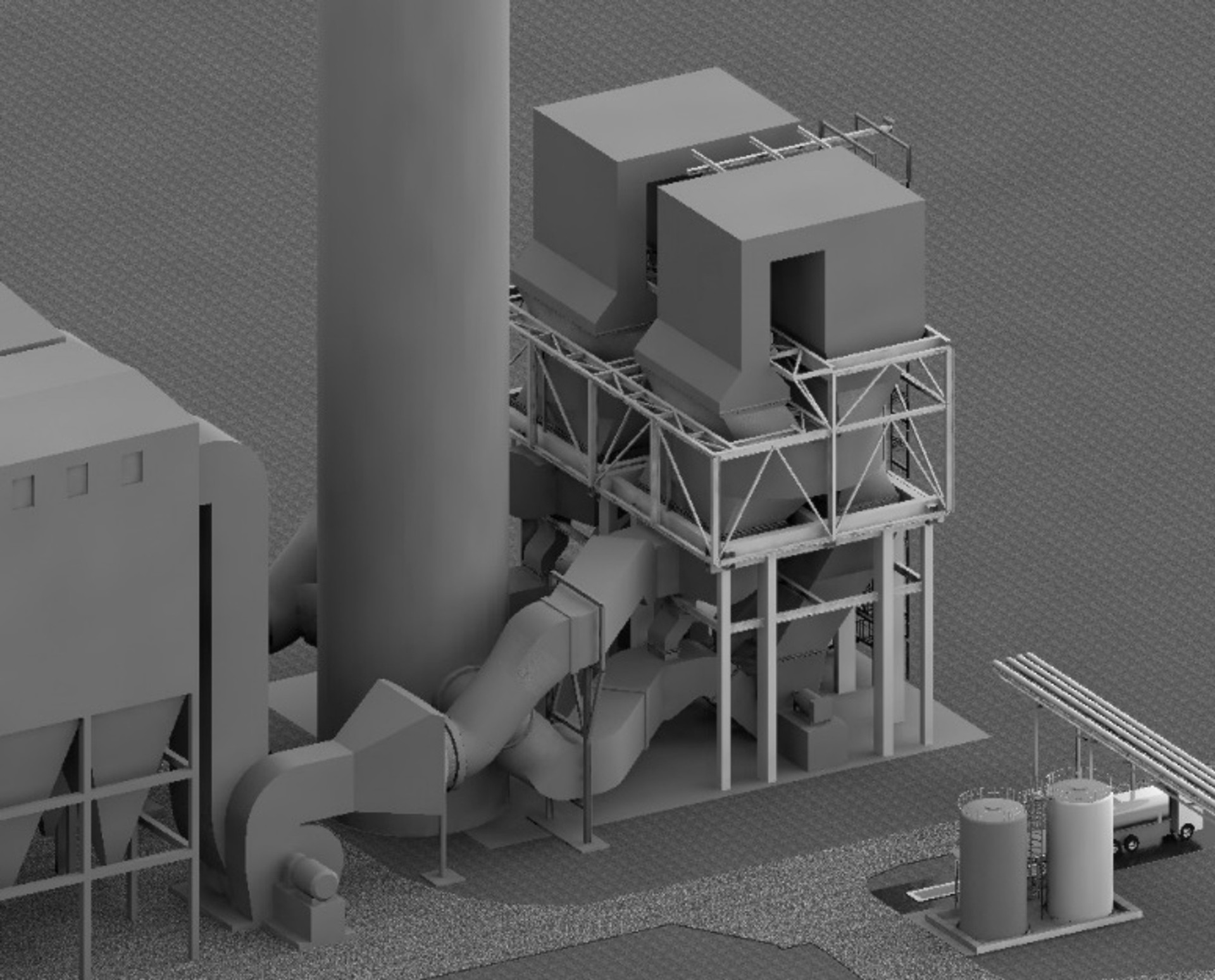 Denitrifikace spalin metodou SCR v CEZ Skawina (PL) | ČEZ ESL