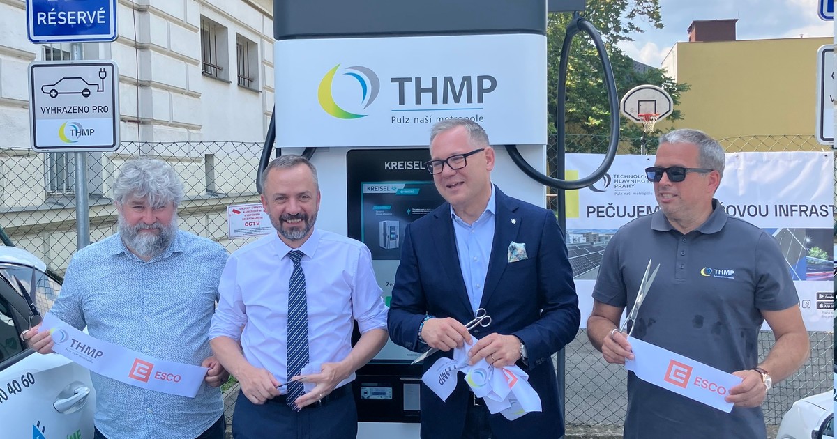 THMP představila solární Carport s první akumulační vysokorychlostní ...